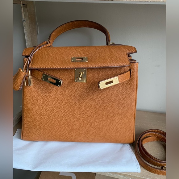 handbagcrave | Bags | Handbagcrave Ava Leather Padlock Handbag | Poshmark
